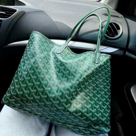 Goyard | Bags | Goyard Green Tote | Poshmark